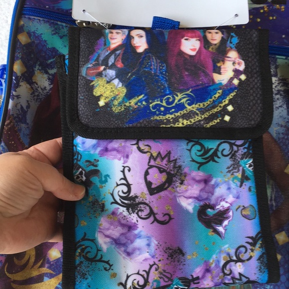 Disney | Accessories | Disney Descendants 2 Backpack 5 Piece Set Nwt ...